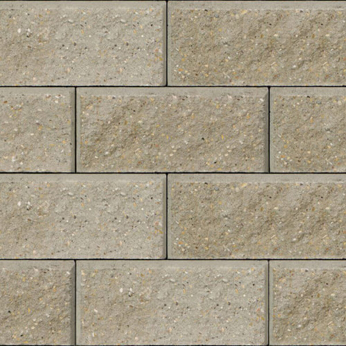 Allan Block Wall Block 12 Degree Gray 8 in. x 12 in. x 18 in. (40 pc ...