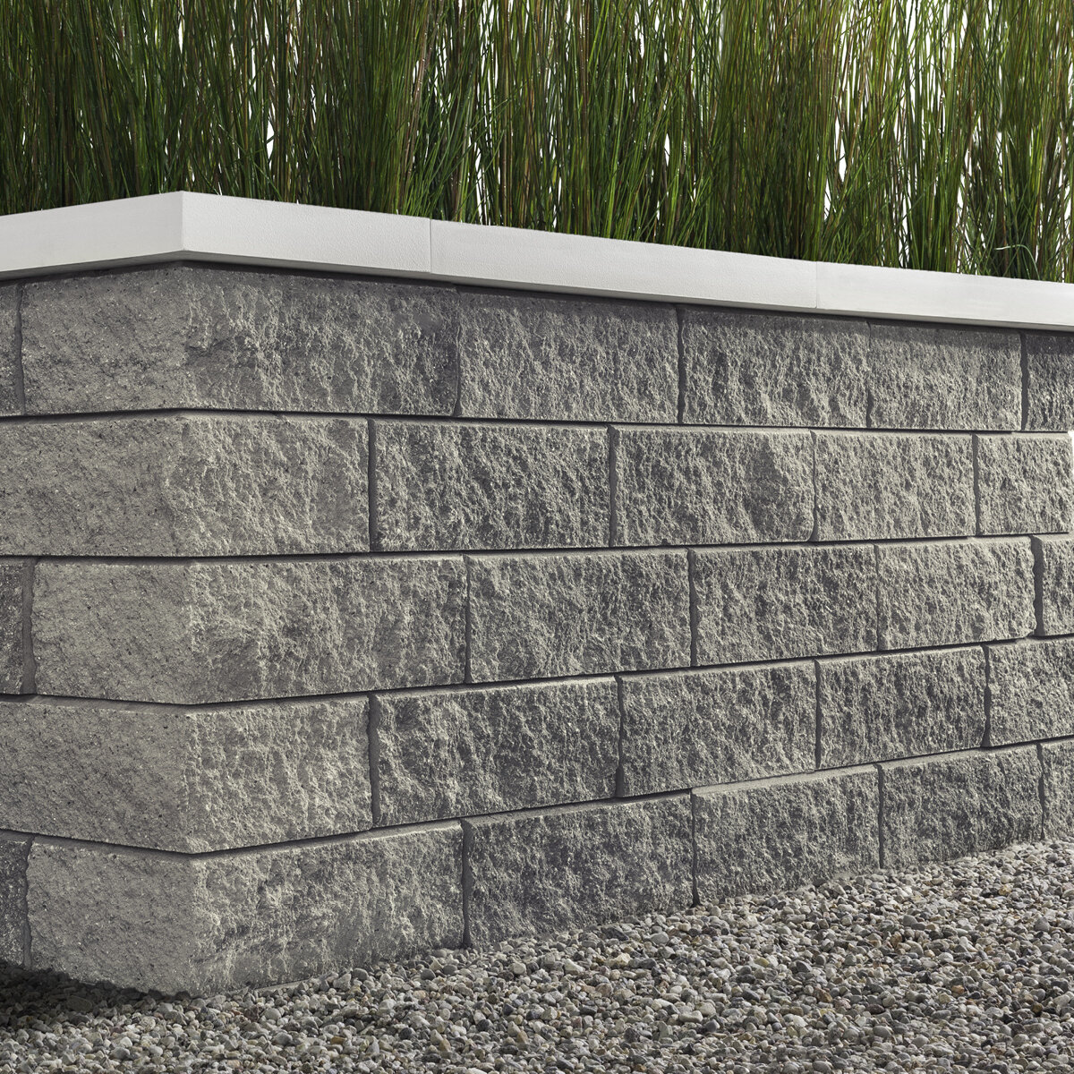 Techo-Bloc Semma Corner/Pillar Split Face Shale Grey 5-7/8 in. x 10-1/2 ...