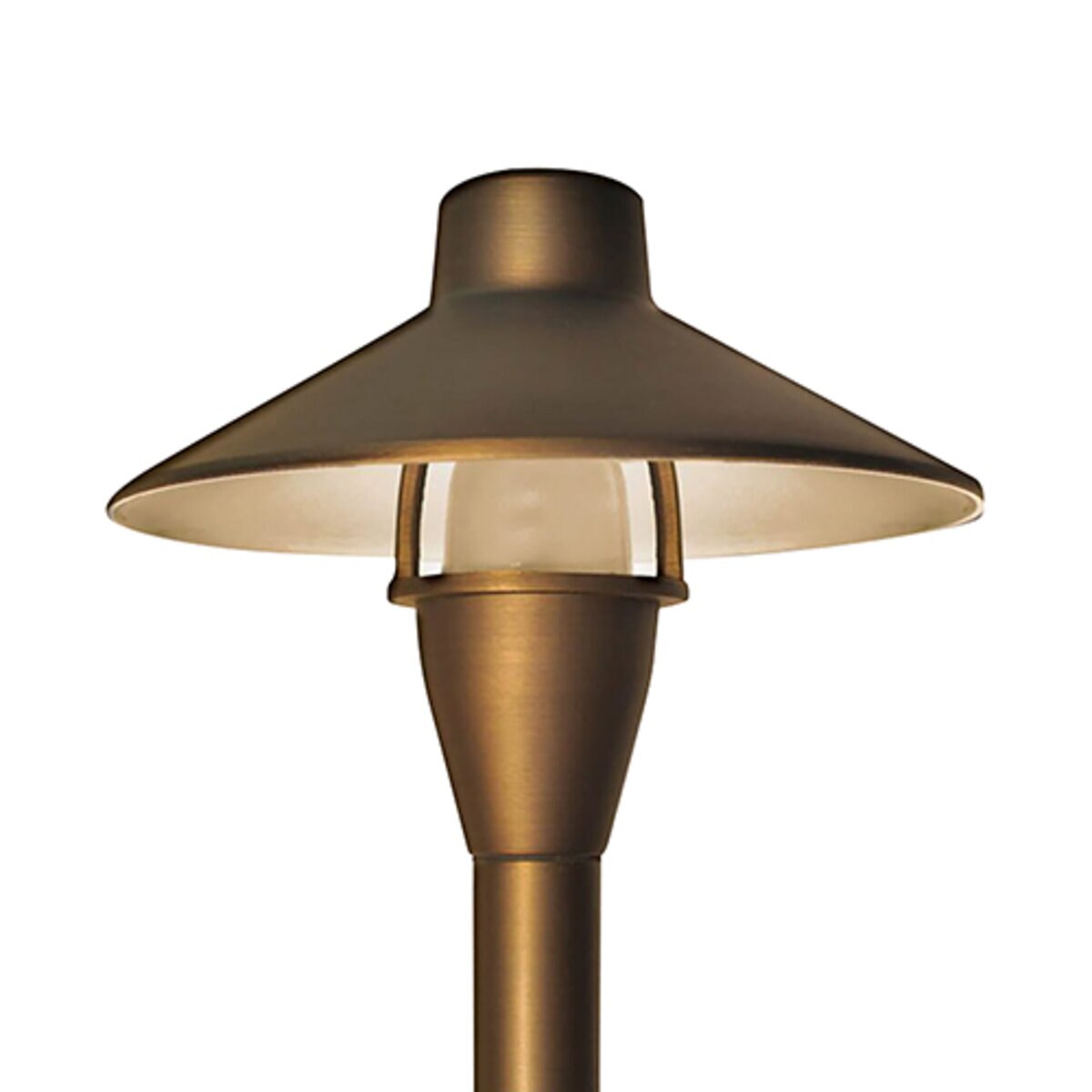 ABR Lighting Stoss Series 4 in. Antique Brass LED Path Light, 23 in ...