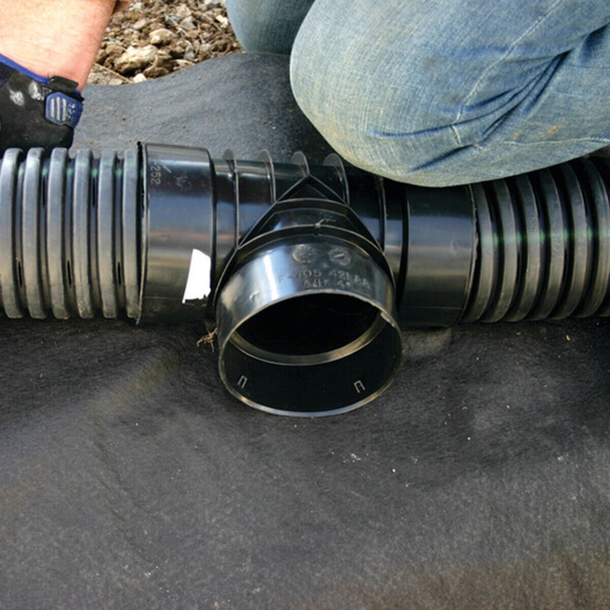 ADS 4 in. x 250 ft. Single Wall Pipe Perforated | SiteOne US