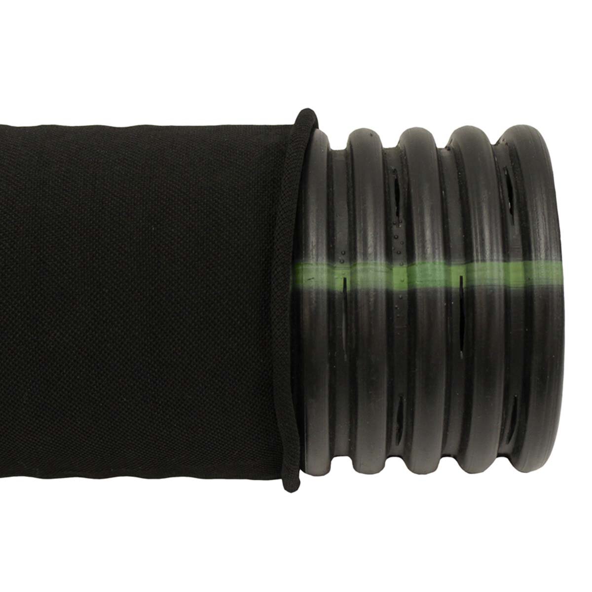 ADS N-12 Perforated Drain Pipe with Sock 4 in. x 20 ft. Roll