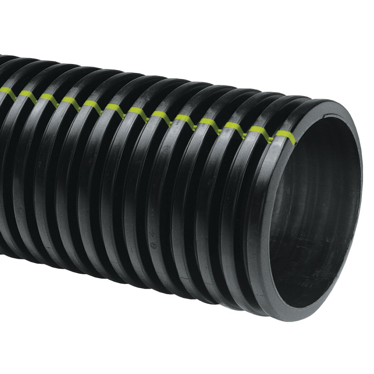 ADS Plain End Drain Pipe Dual Wall N-12 PL Solid 12 in. x 20 ft. L ...