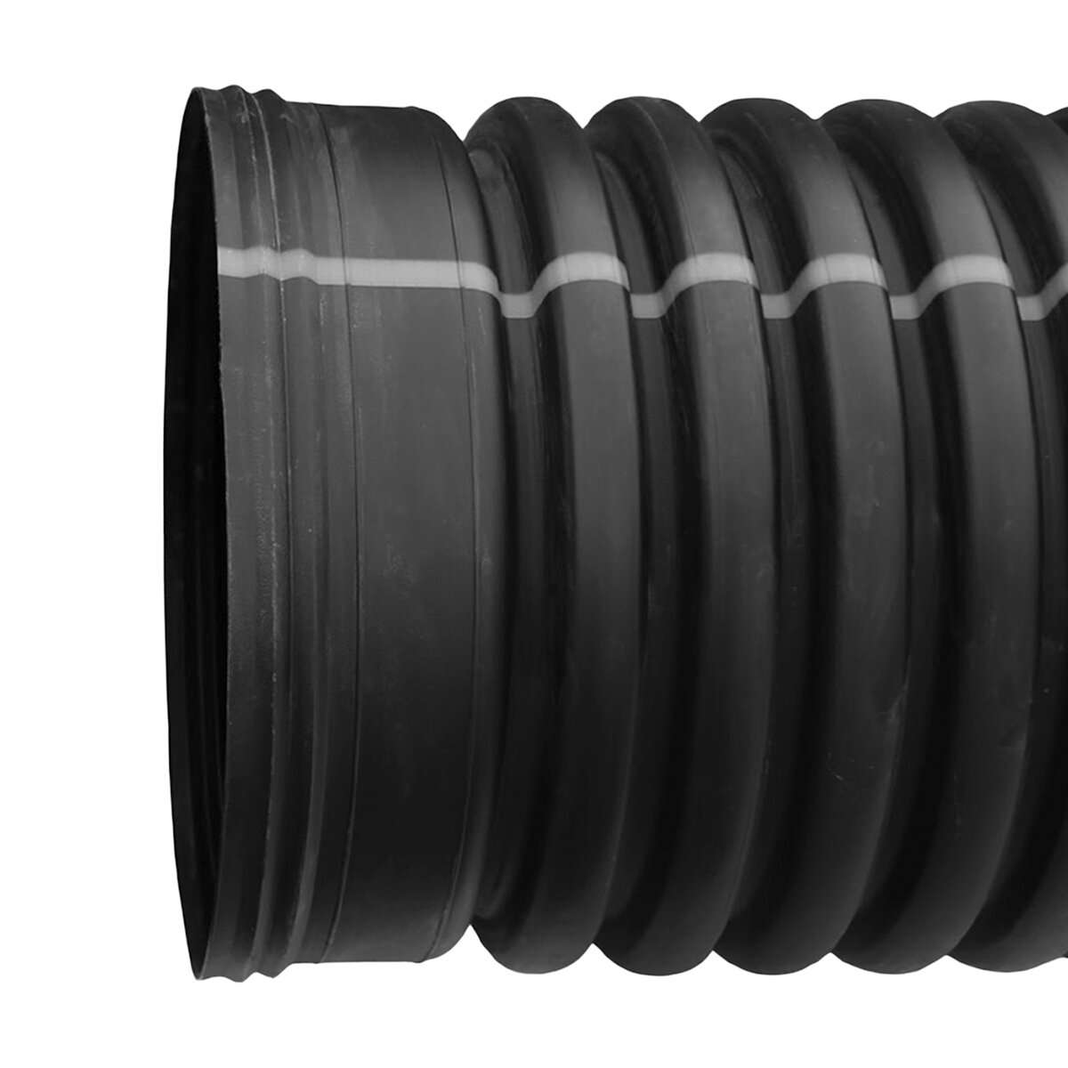 ADS Dual Wall Pipe N-12 Series Black Perforated Polyethylene 12 in. x ...