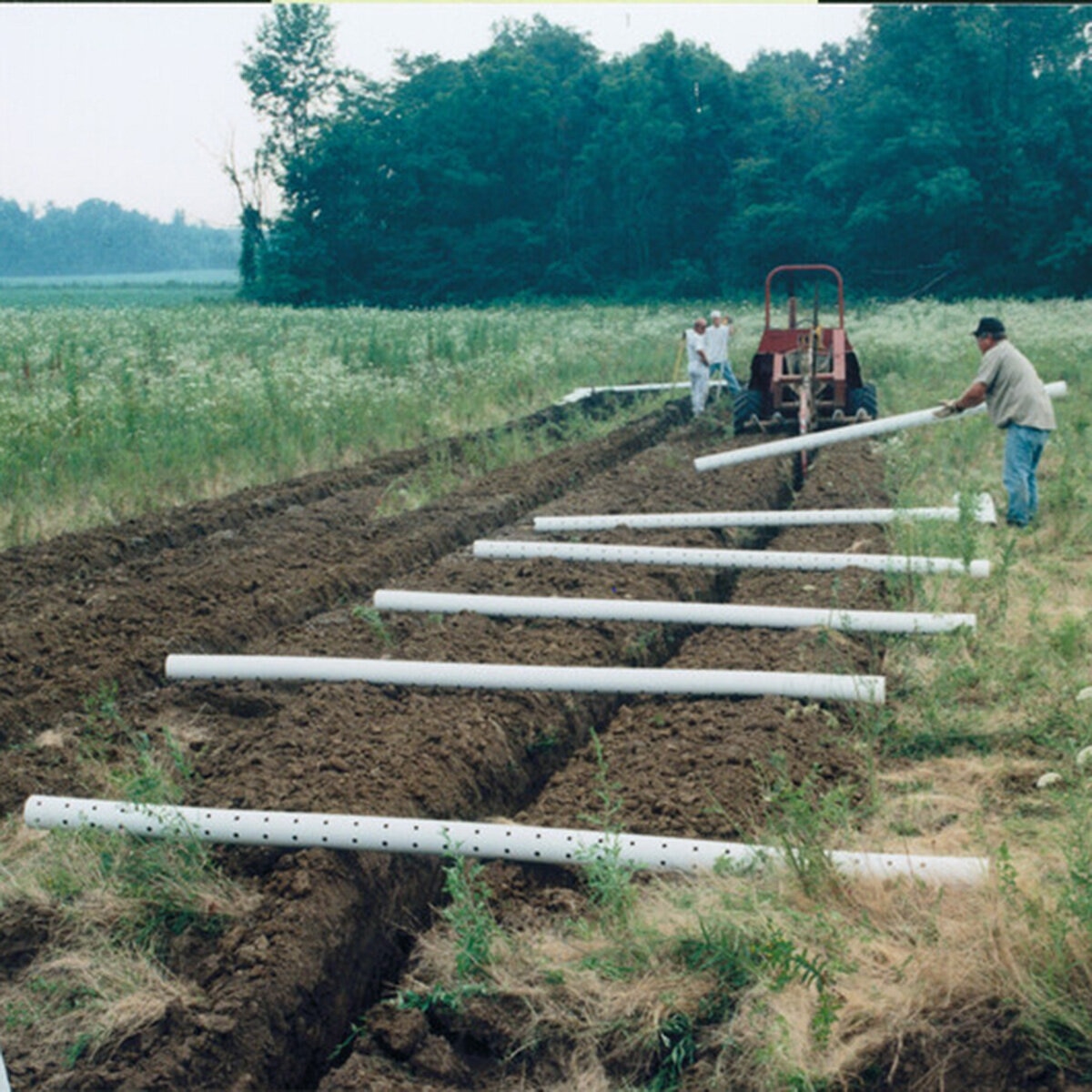 ADS 4 in. x 10 ft. Triple Wall Pipe 3 Hole | SiteOne US