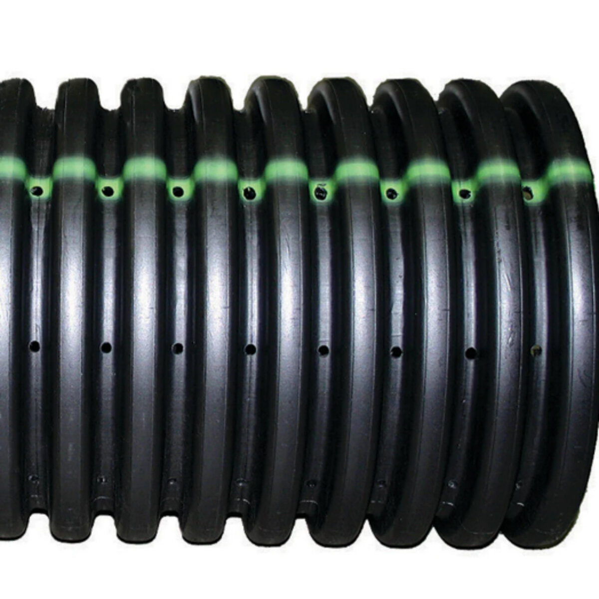 ADS 8 in. x 20 ft. N-12 Dual Wall Pipe Perforated | SiteOne US
