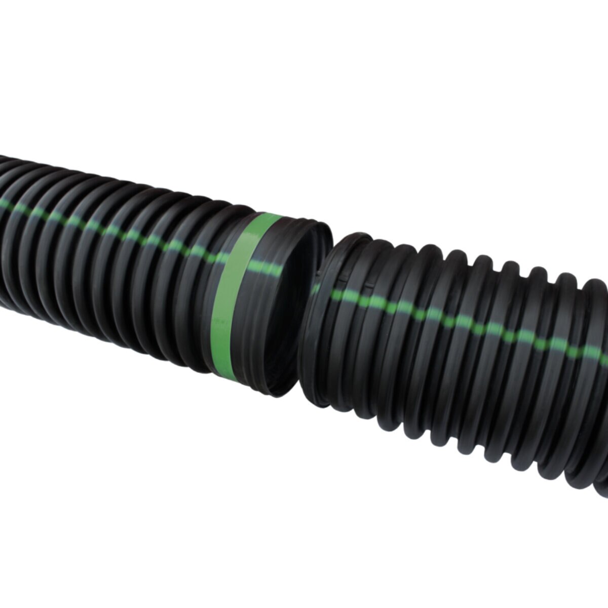 ADS 4 in. x 20 ft. N-12 Dual Wall Pipe Perforated Bell End Highway ...