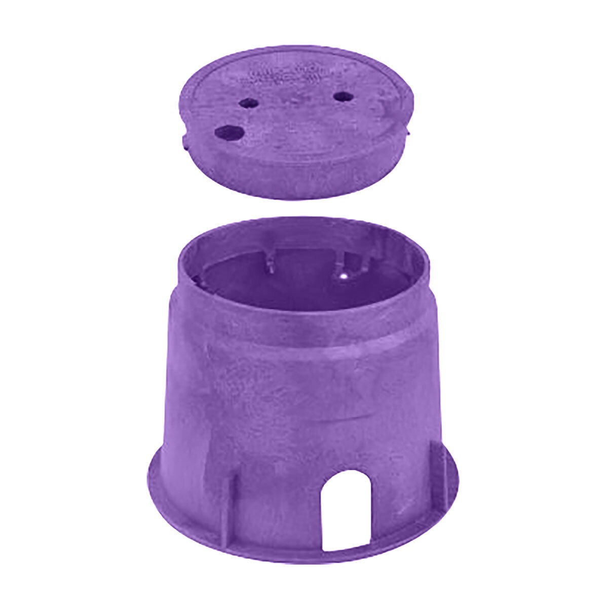 AEP Box Round Purple 10 in | SiteOne US