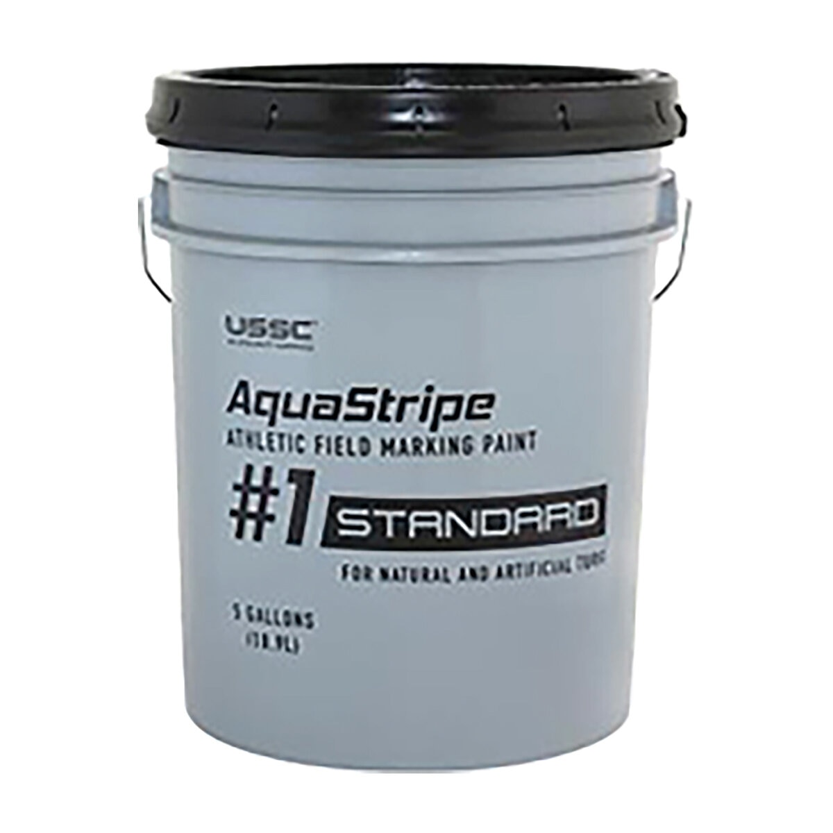 AQUASTRIPE #2B Black Athletic Field Water Based Latex Marking Paint 5 ...
