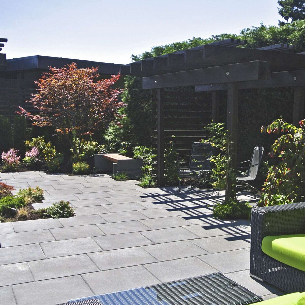 Belgard Texada Slab Hydrapressed Natural 24 in. x 24 in. x 2 in. (25 pc ...