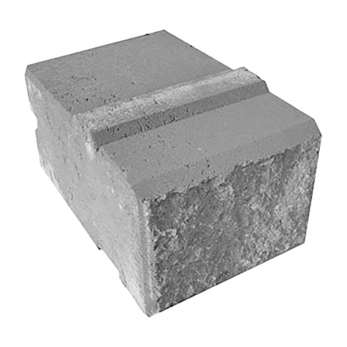 Abbotsford Pisa Lite SRW Wall Block Corner Granite 42 lb. 6 in. x 8 in ...
