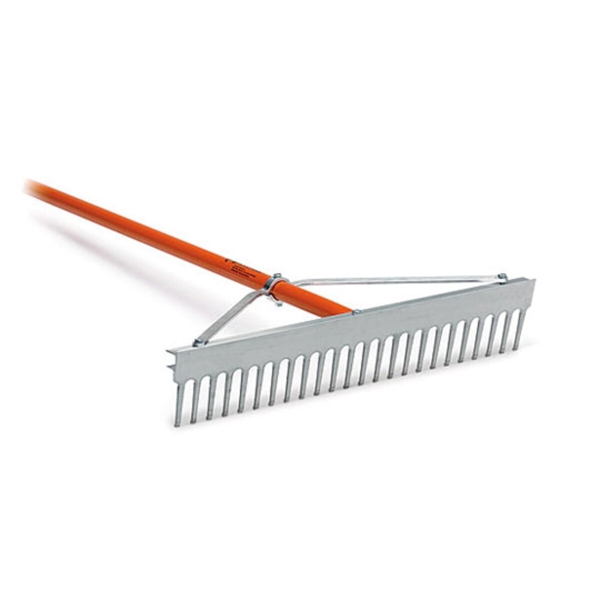 Accuform Landscape Bunker Rake 36 in. Head 66 in. Orange Handle ...