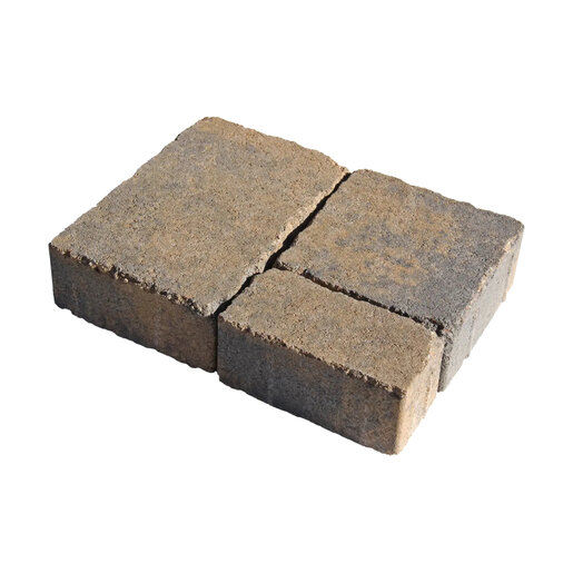 Ackerstone Antique Kobble Rectangle Flat Top Tumbled 6 cm Desert Blend ...