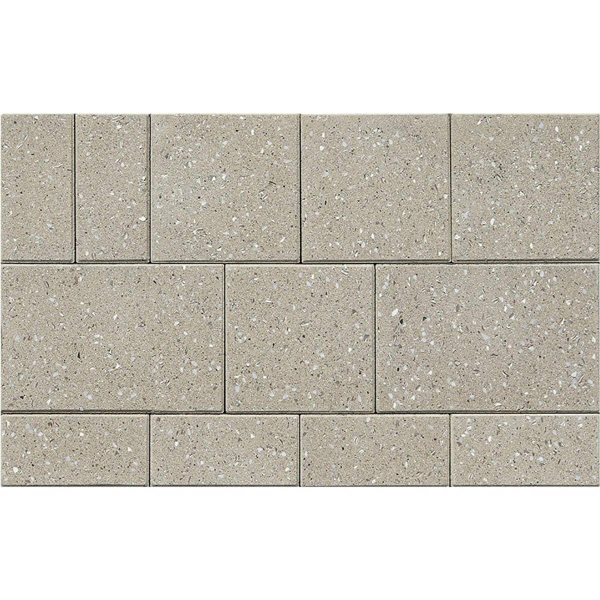 Acker-Stone Coastal 3 pc. Paver Ivory 6 cm (116 sq. ft./pallet ...