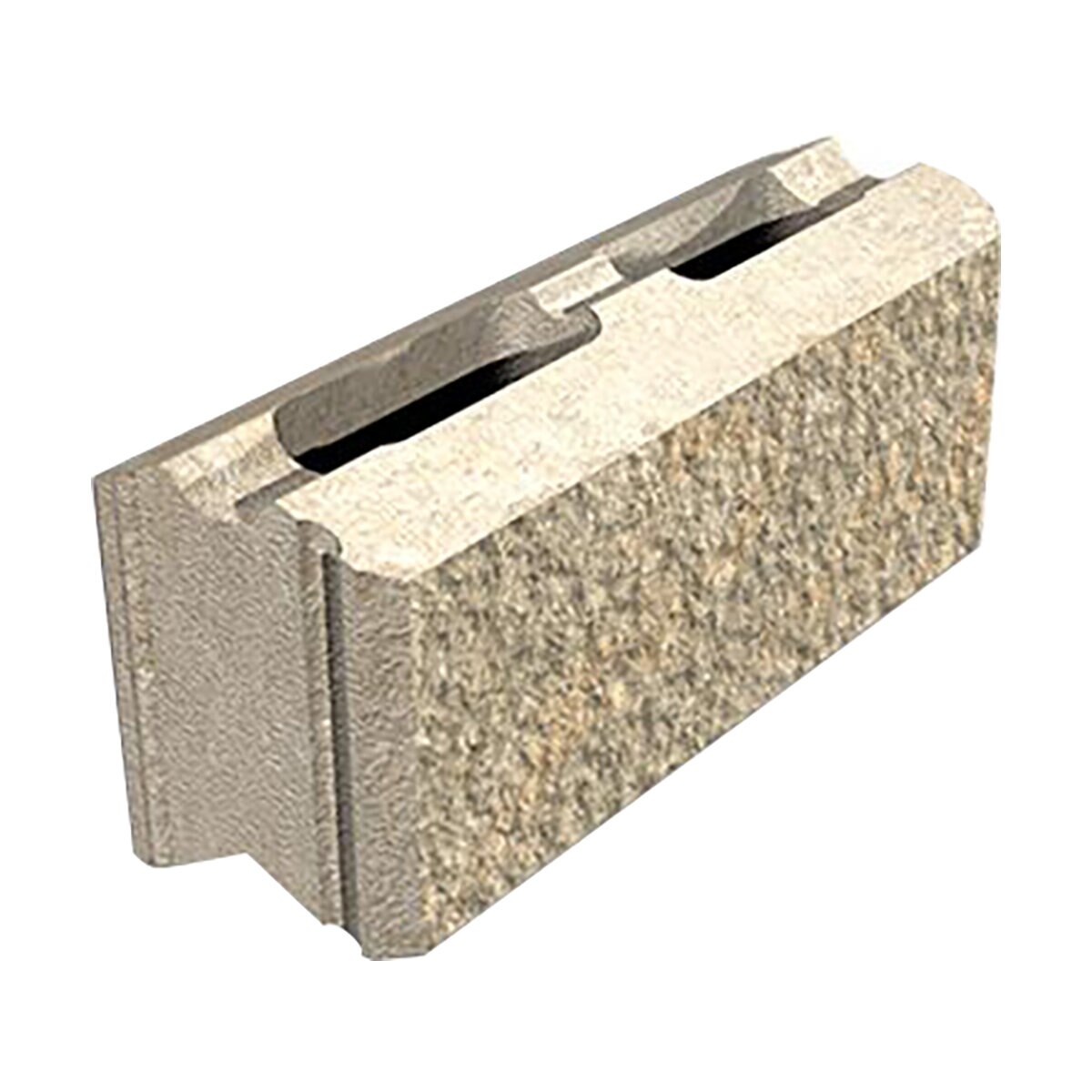 Allan Block Fence Panel Block Oak 6 in. x 17-5/8 in. x 7-5/8 in. (64 pc ...