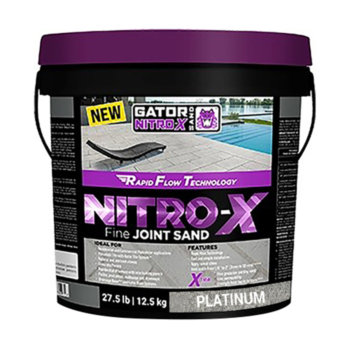 Alliance Gator Nitro X Joint Sand Platinum 27.5 lb. Pail | SiteOne US