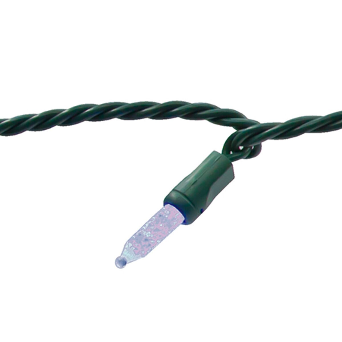 American Lighting Mini LED Light Strand 25 Bulbs 12.5 ft. Pure White ...