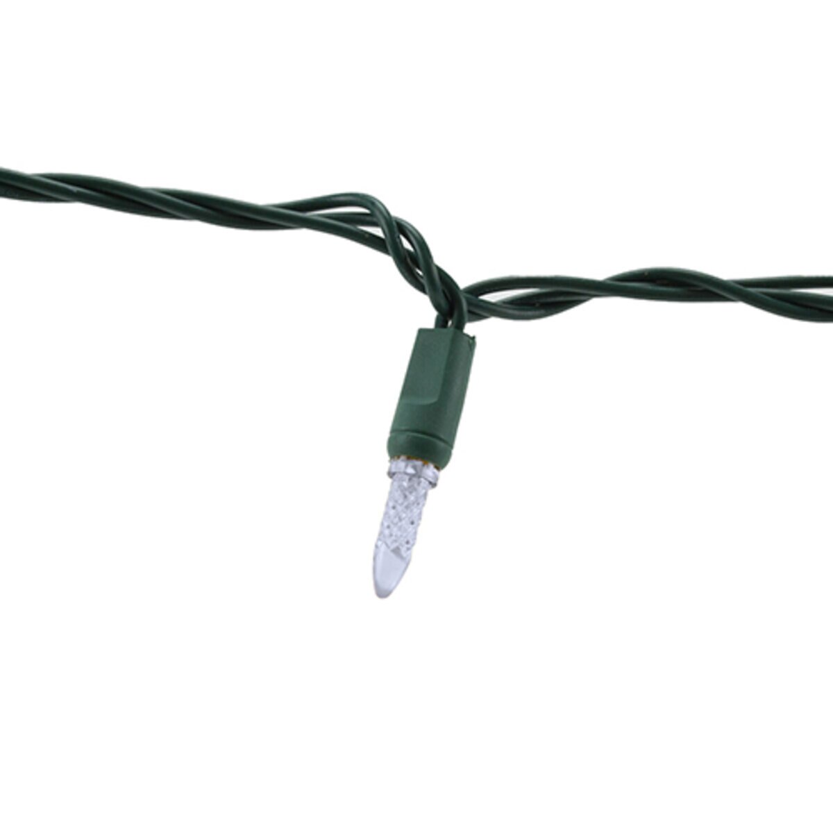 American Lighting Standard LED Mini 70 Pure Wh LEDs 4 in. Spacing Green ...