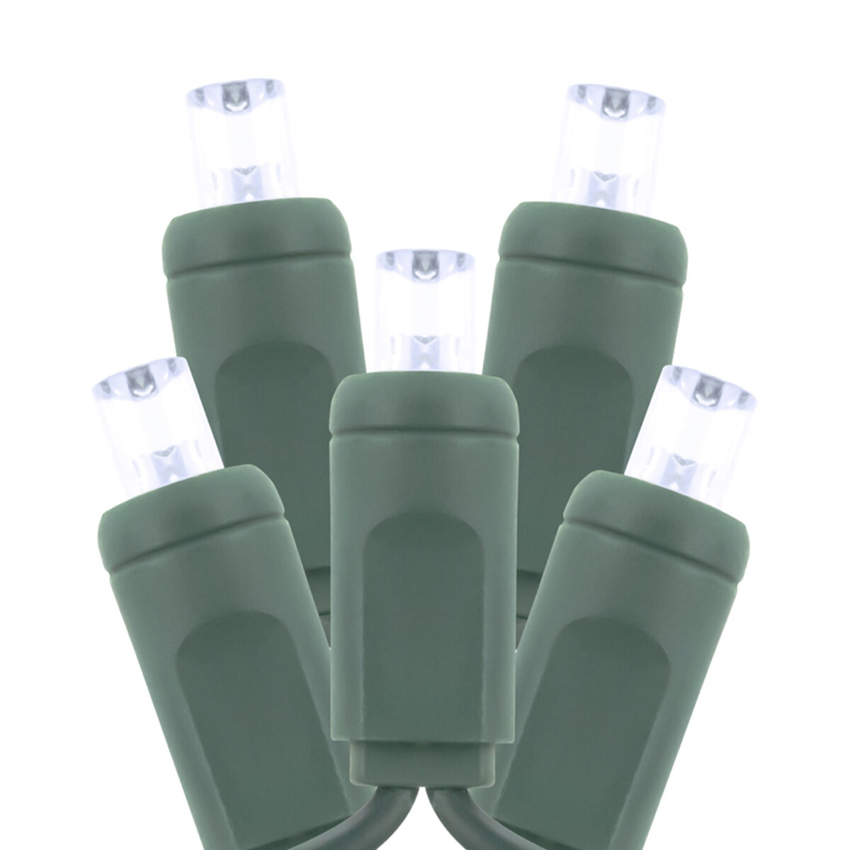 American Lighting Standard Grade 5mm LED Net Light 4 ft. x 6 ft. 70 LED ...