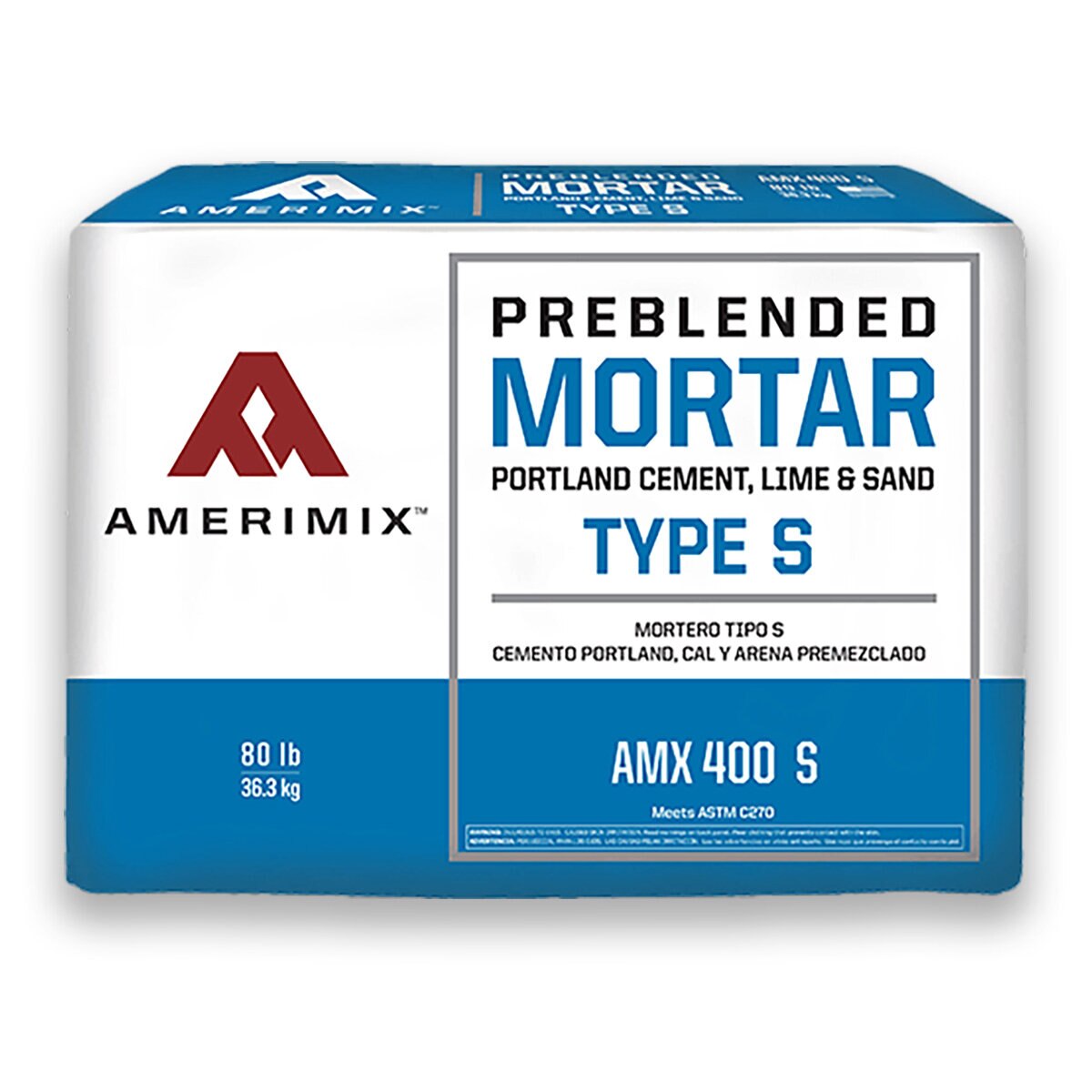 Amerimix Mortar Pre - Mixed 353 Limestone White 80 lb. (42 bag/pallet ...
