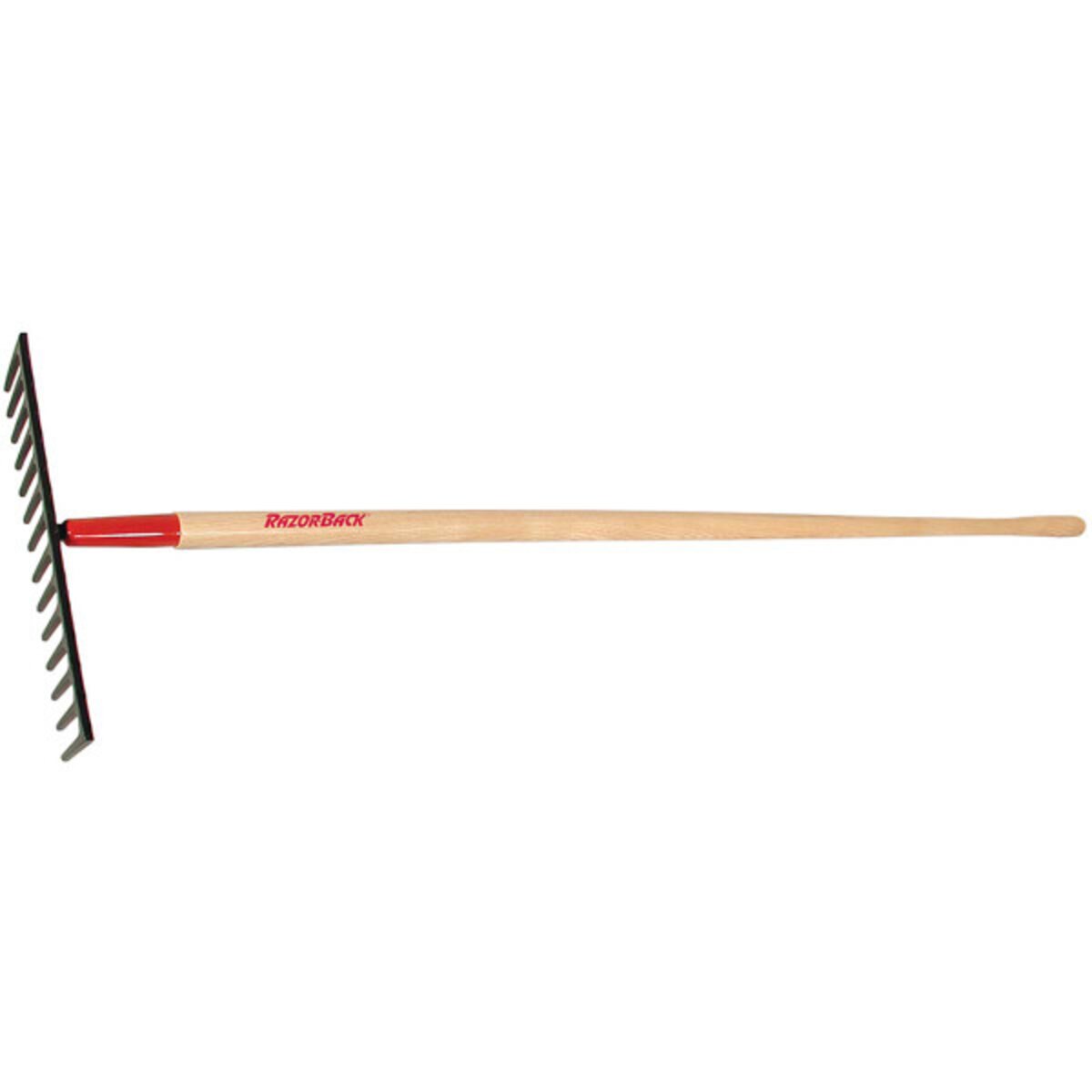 Razor-Back Road/Stone Rake 14 Tine Forged Wood Handle | SiteOne US