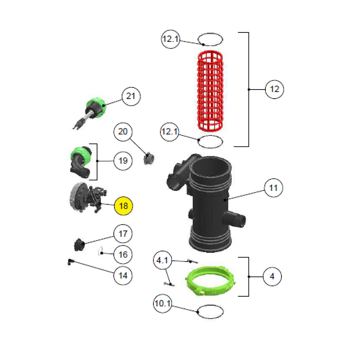 Amiad ADI-P LT DC 1 Bermad 12V S982 8MM Teffen w/2 Sensors in Box F ...