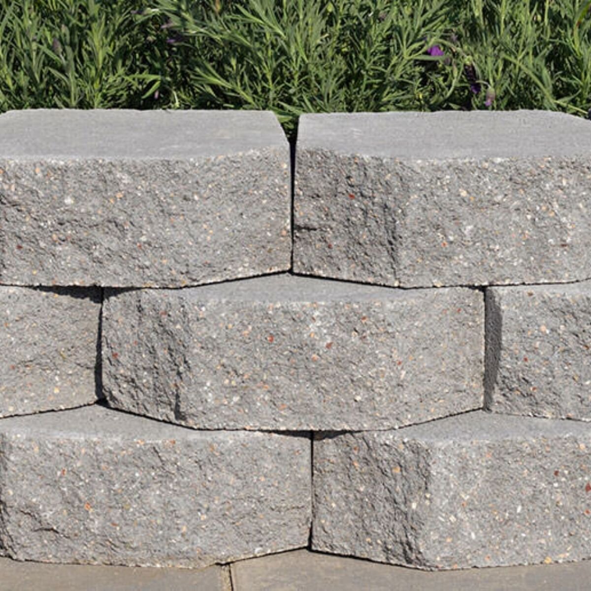 Angelus Planter Wall Block Gray 12 in. x 4 in. x 9 in. (120/pallet ...