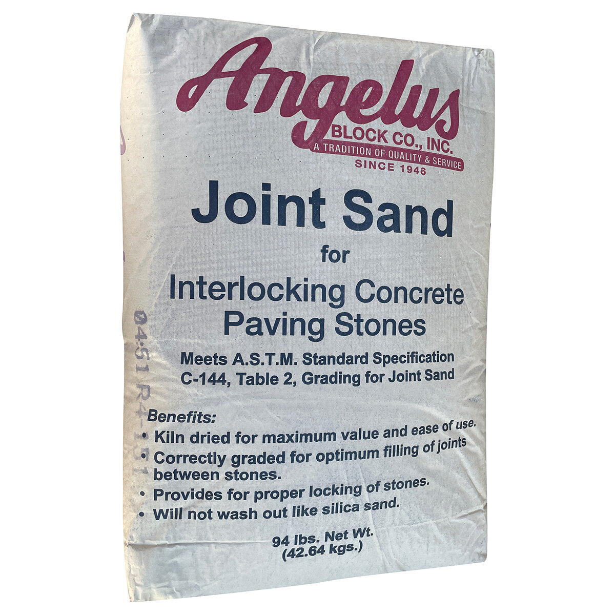 Angelus Paver Joint Sand 94 lb. Bag (35 bag/pallet) | SiteOne US