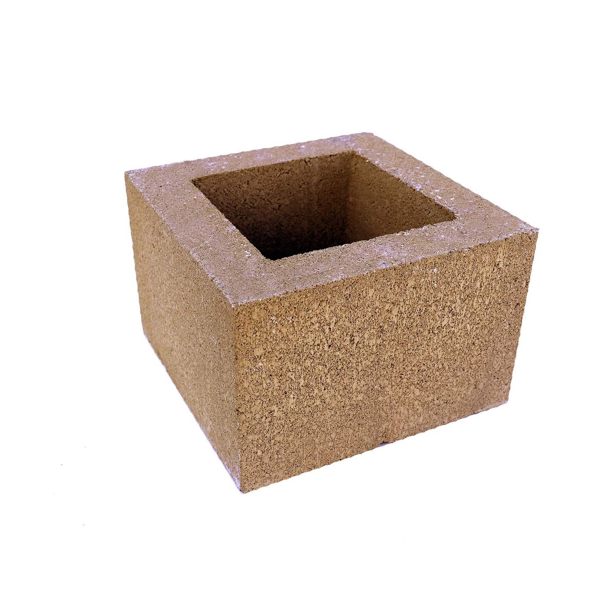 Angelus Slumpstone Ring Pilaster Block Fawn 16 in. x 6 in. x 16 in. (54 ...