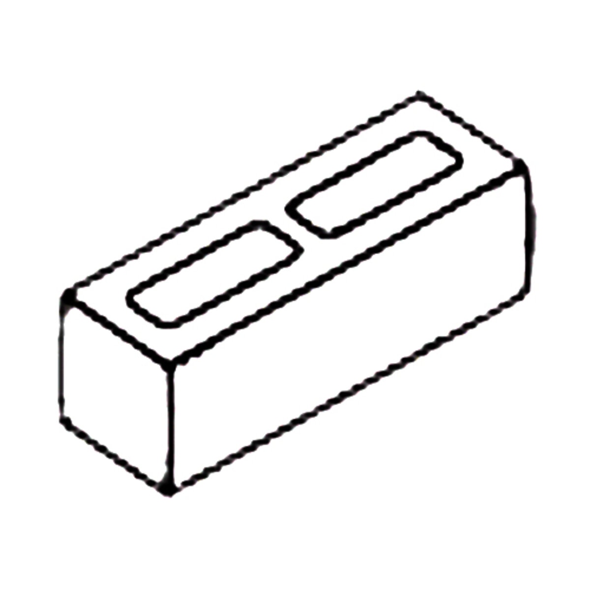 Angelus Slumpstone Standard Block Mission 6 in. x 6 in. x 16 in. (120 ...