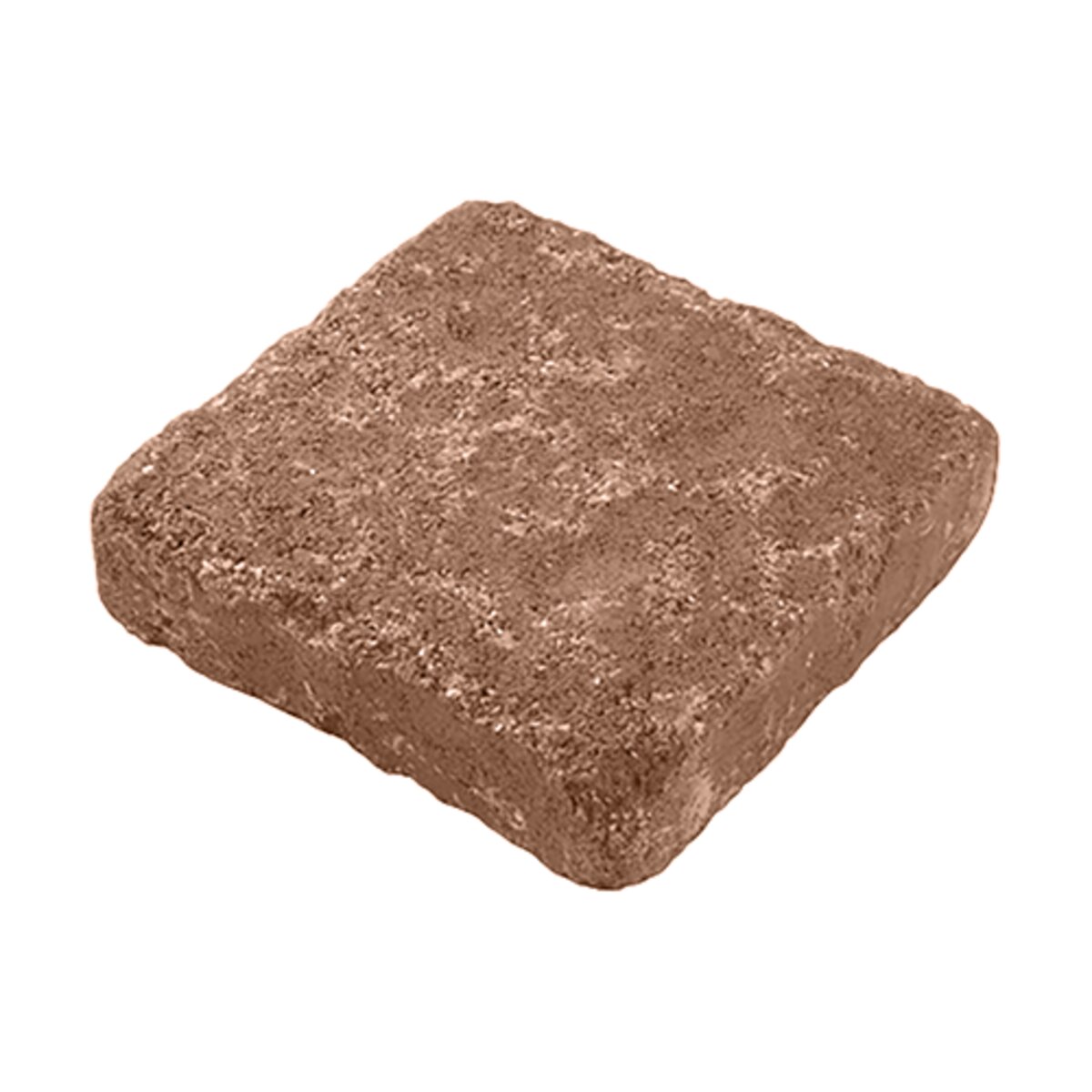 Angelus Estate Cobble II Paver Cream/Terracotta/Brown Tumbled 80 mm (67 ...