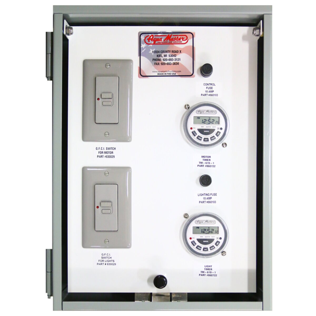 Aqua Master Control Panel Light Ready 3.5 HP 208-240 V 1 Phase | SiteOne US