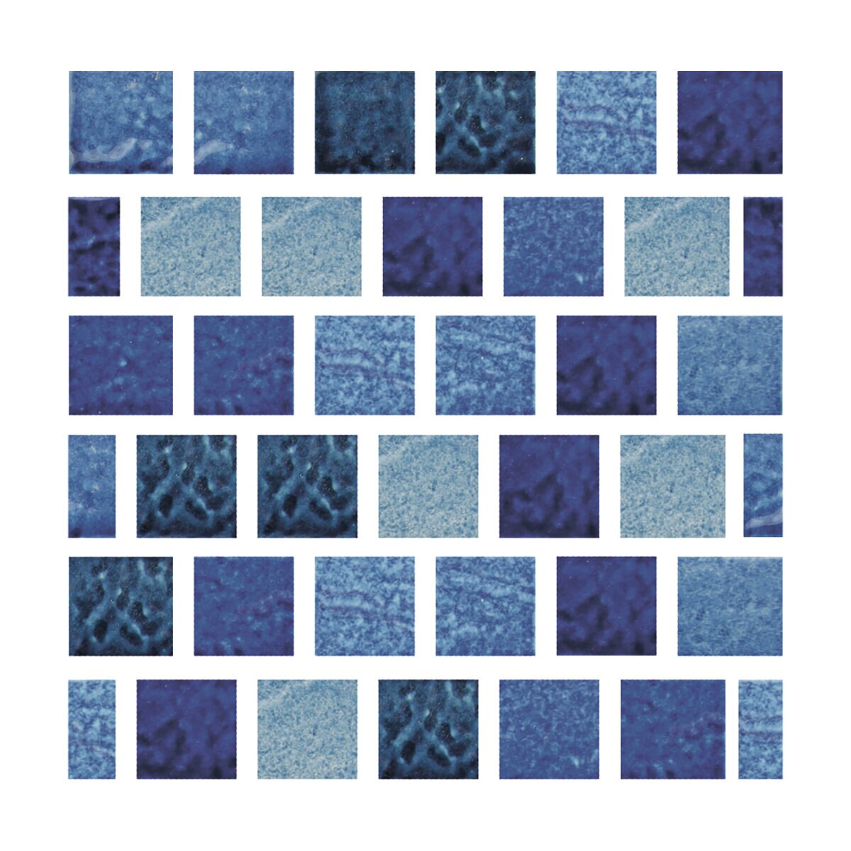 Aquabella Voyage Series Porcelain Tile Anchor 1 in. x 1 in. (22 sq. ft ...