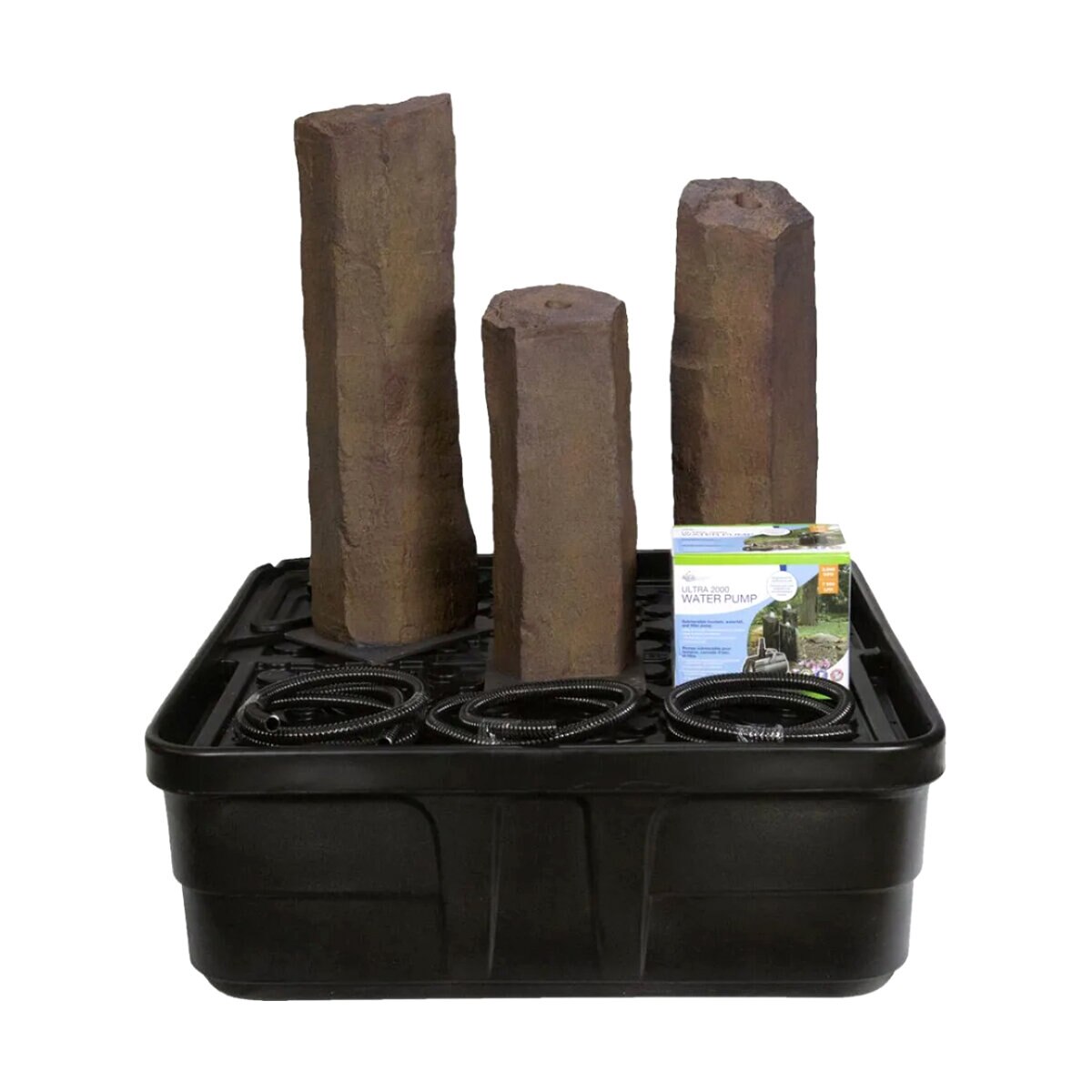 Aquascape Faux Basalt Column Set of 3 Landscape Fountain Kit | SiteOne US