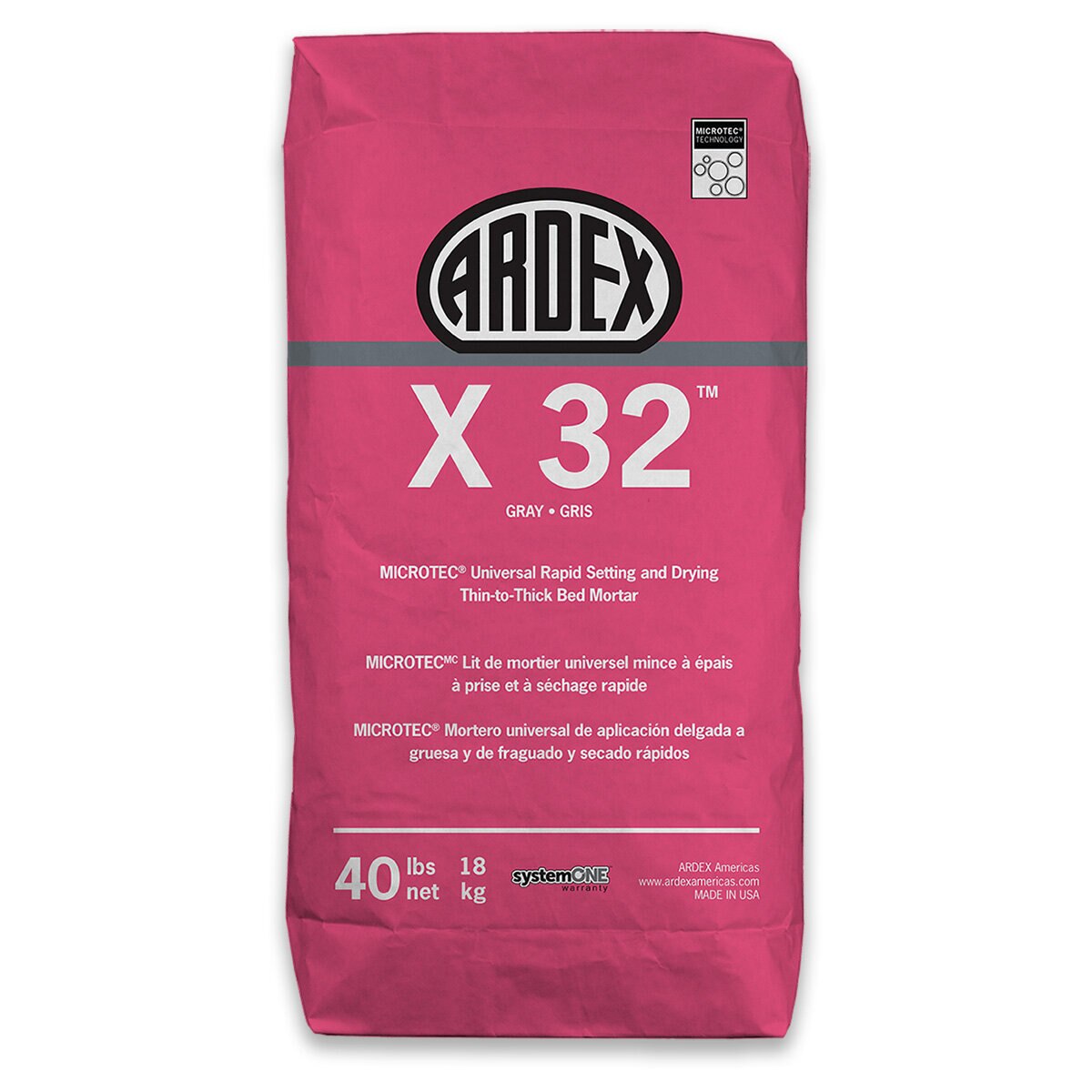 Ardex 32 Universal Rapid Setting & Drying Thin - To - Thick Bed Mortar ...