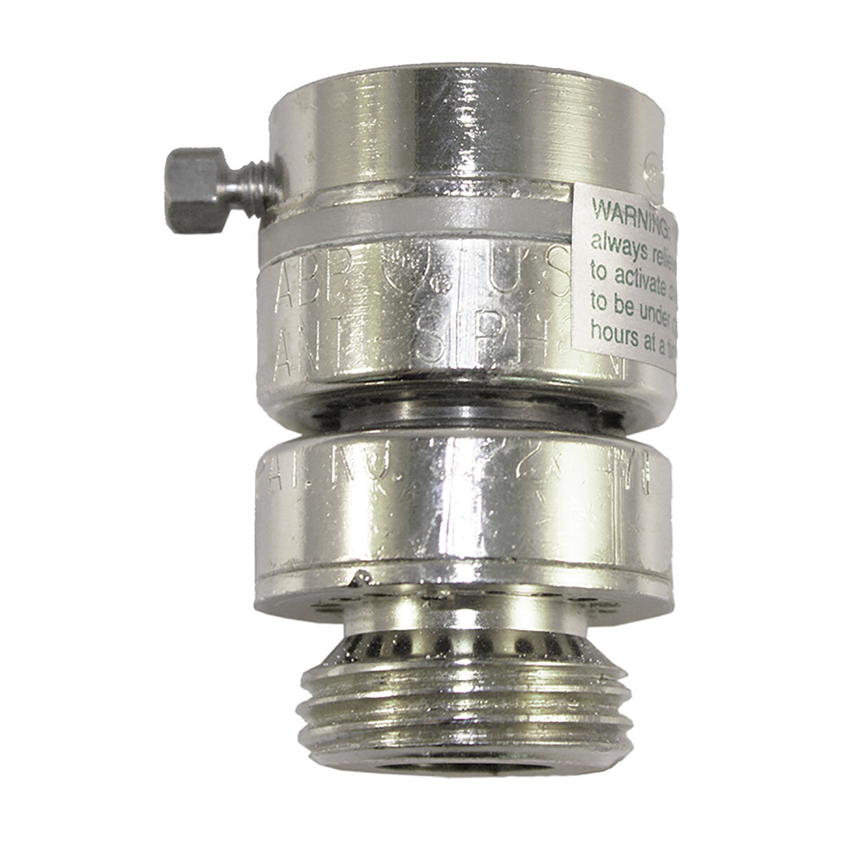 Arrowhead Self-Draining Vacuum Breaker Fine Thread Chrome 3/4 in. x 1-1 ...