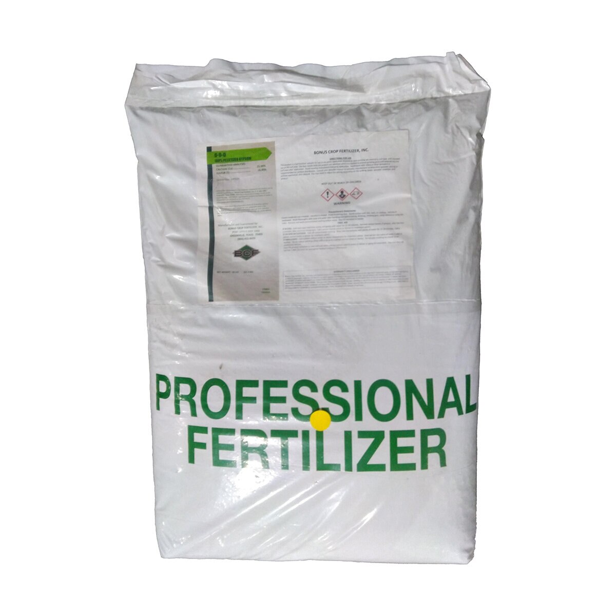 BCF Gypsum Turfgrass Pelletized Soil Amendment 50 lb. Bag | SiteOne US
