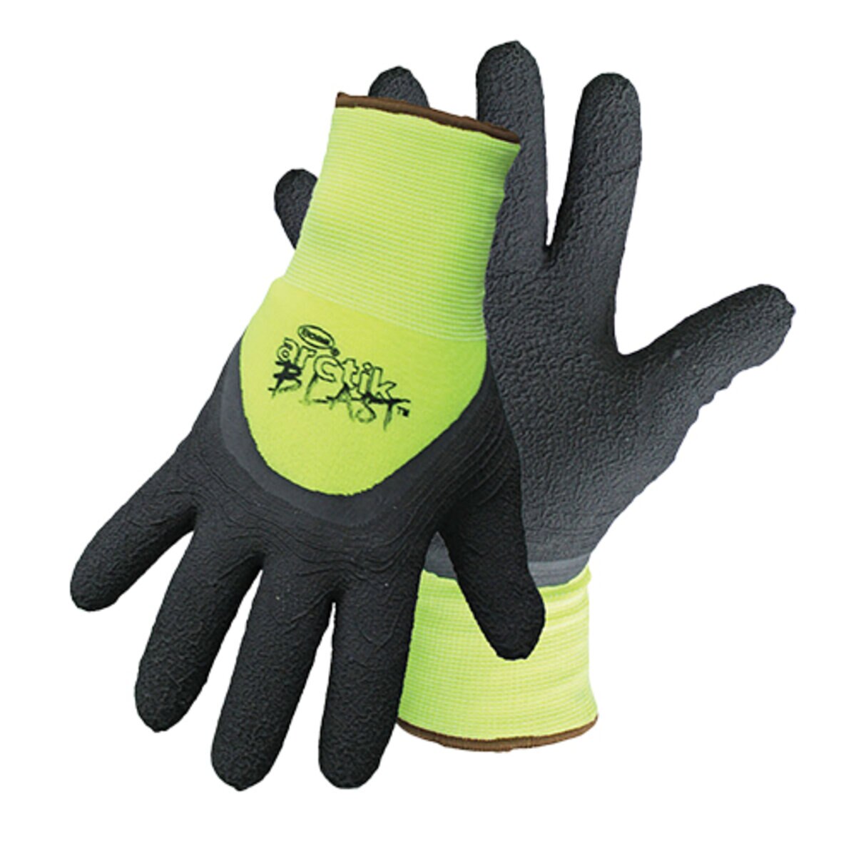 Boss Arctik Blast 3/4 Shell Glove Nylon Shell/ Dipped Foam Latex Palm/ String Knit Reusable ...