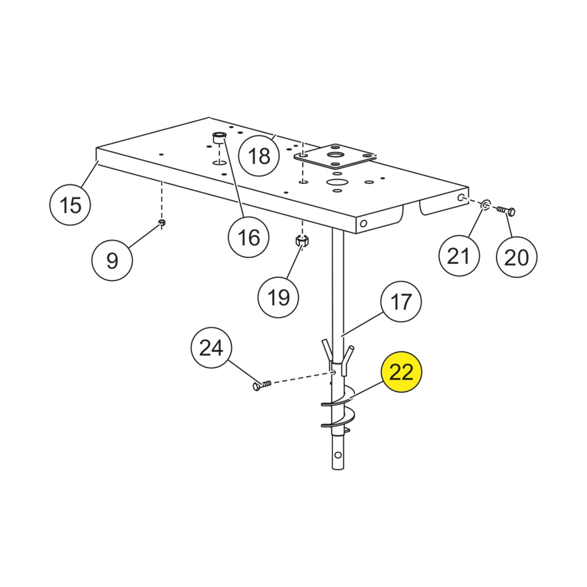 BOSS Exact Path Drop Spreader, 2.5 cu ft. (UTV, Tractor, Compact ...