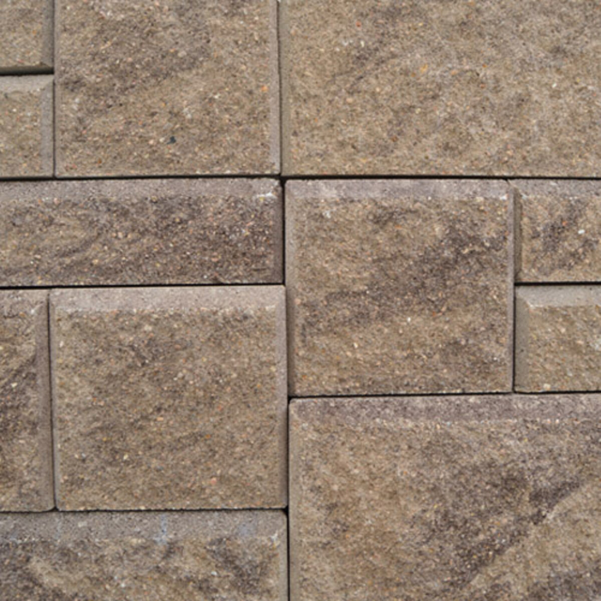 Basalite Allan Block Classic Retaining Wall Block Tan Blend 8 in. x 12 ...