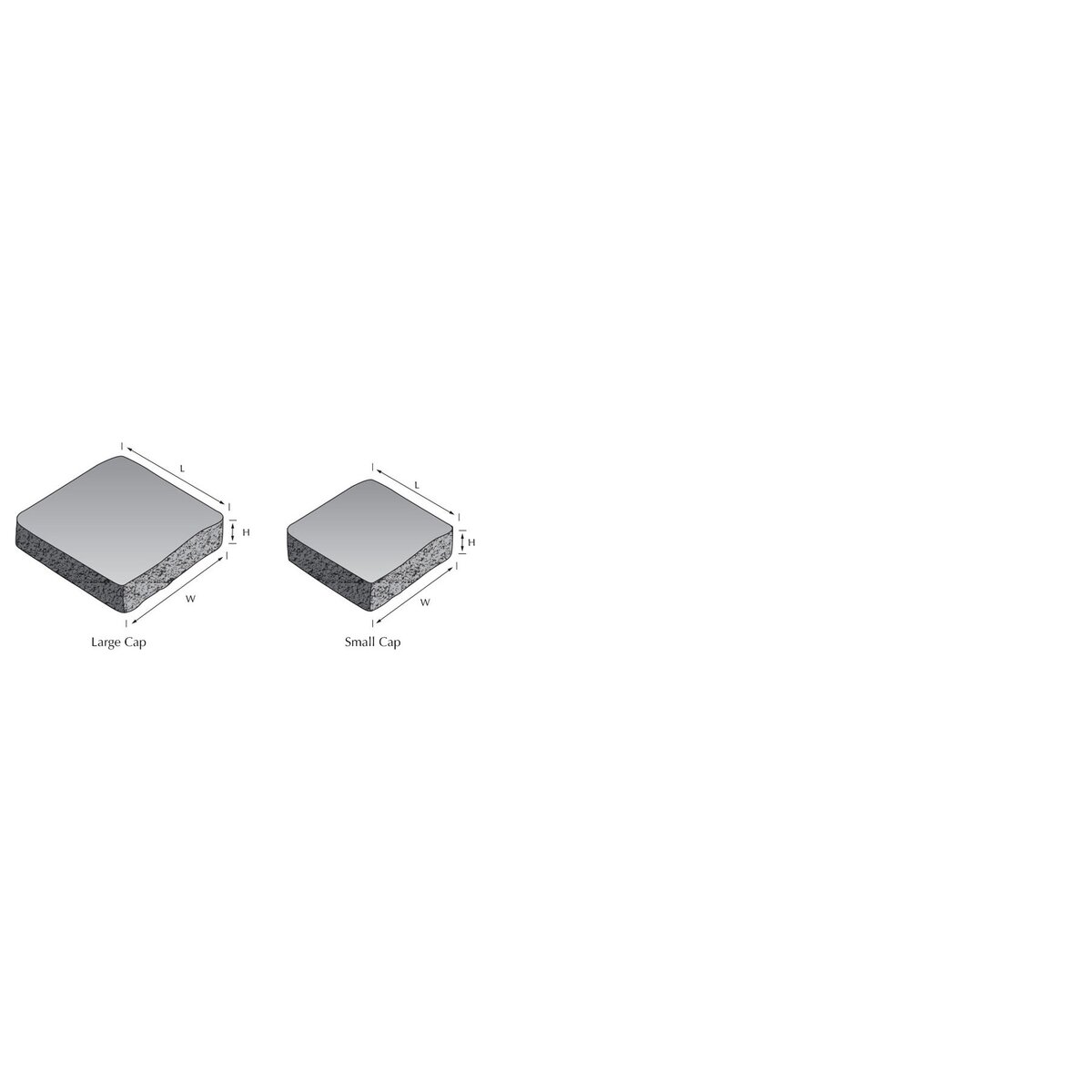 Basalite 24x24 Column Cap Pewter/Charcoal | SiteOne US