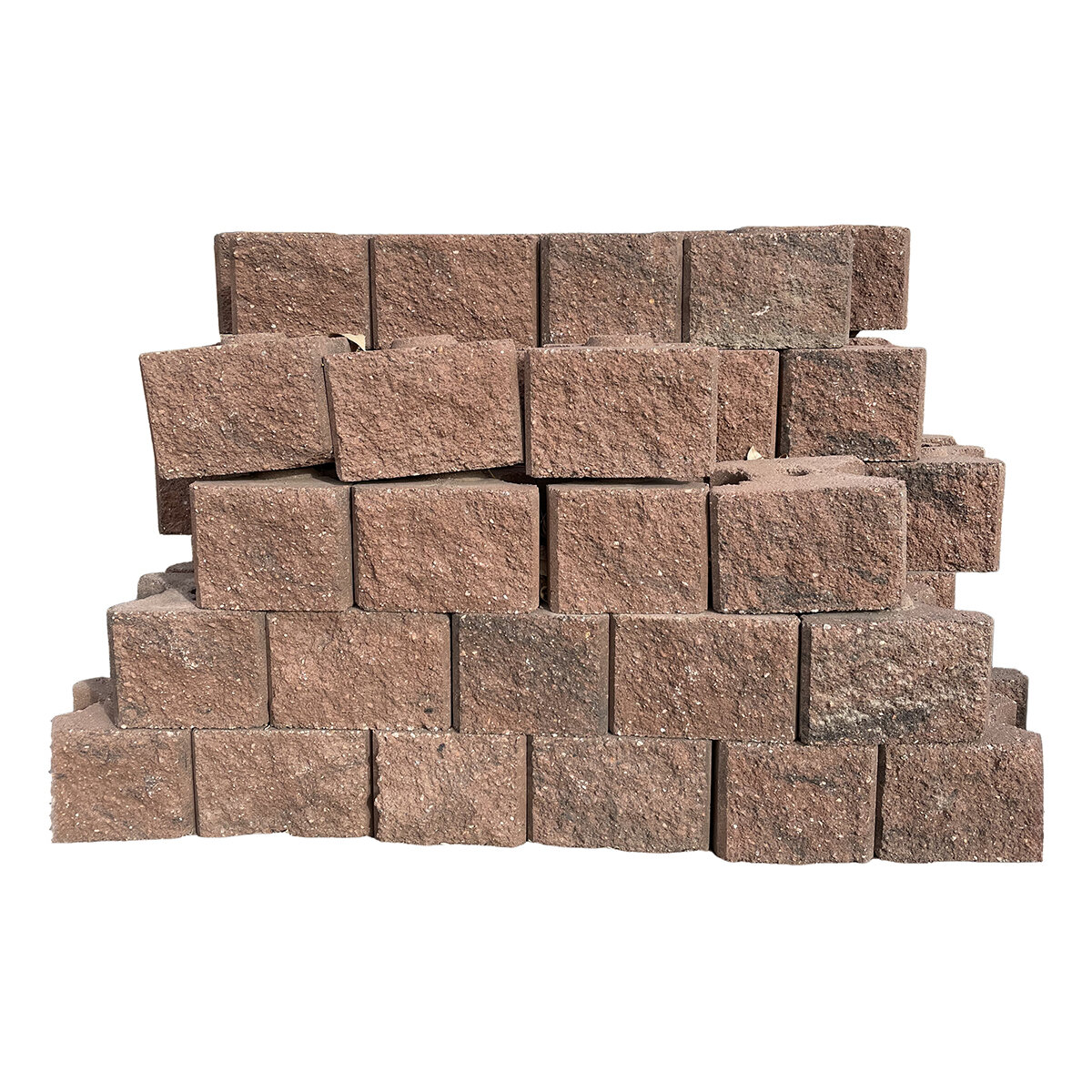 Basalite AB Courtyard York Block Red Blend 6 in. x 7 in. x 9 in. (165 ...