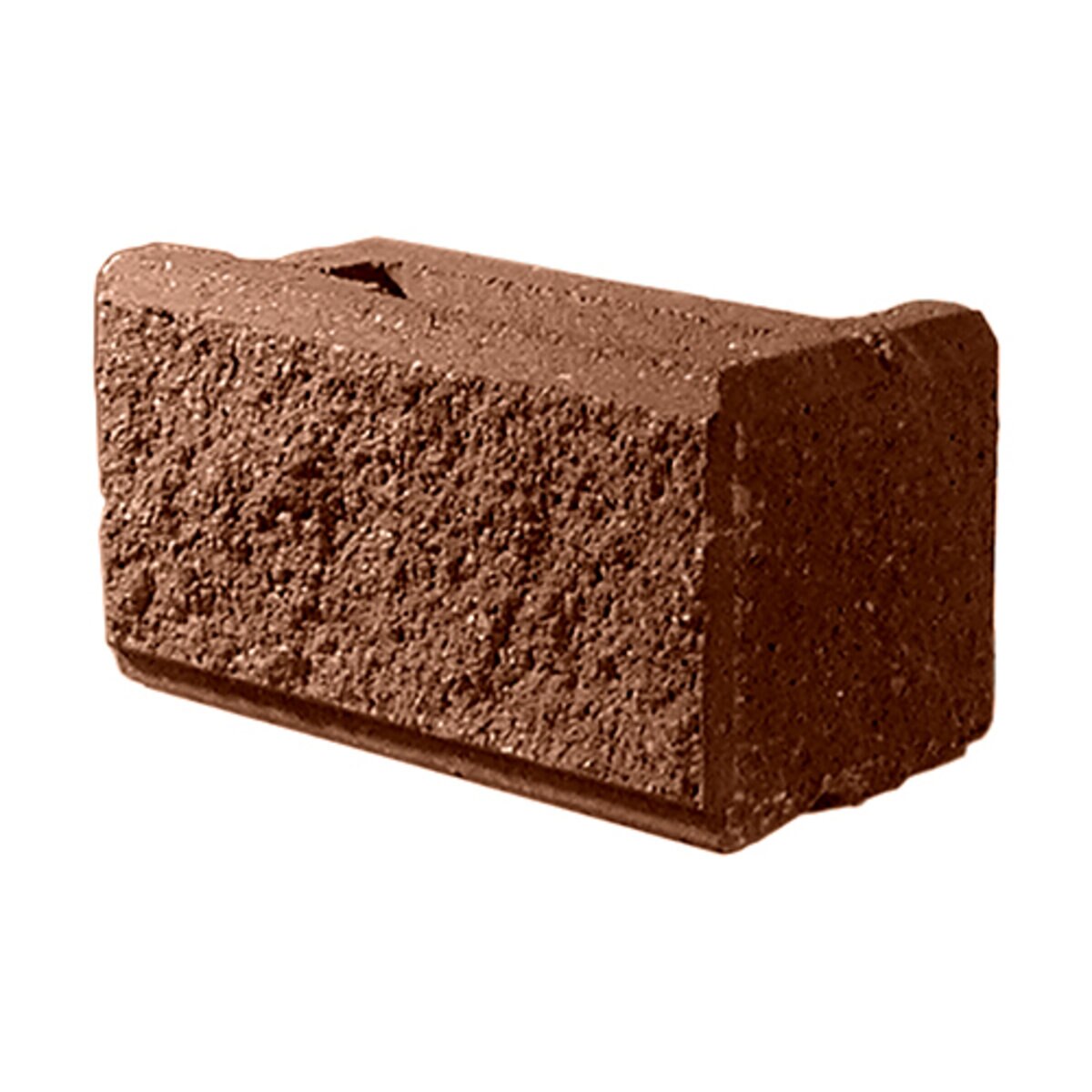 Basalite Allan Block Wall Corner Red Blend PAIR 16 in. x 8 in. x 8 in ...