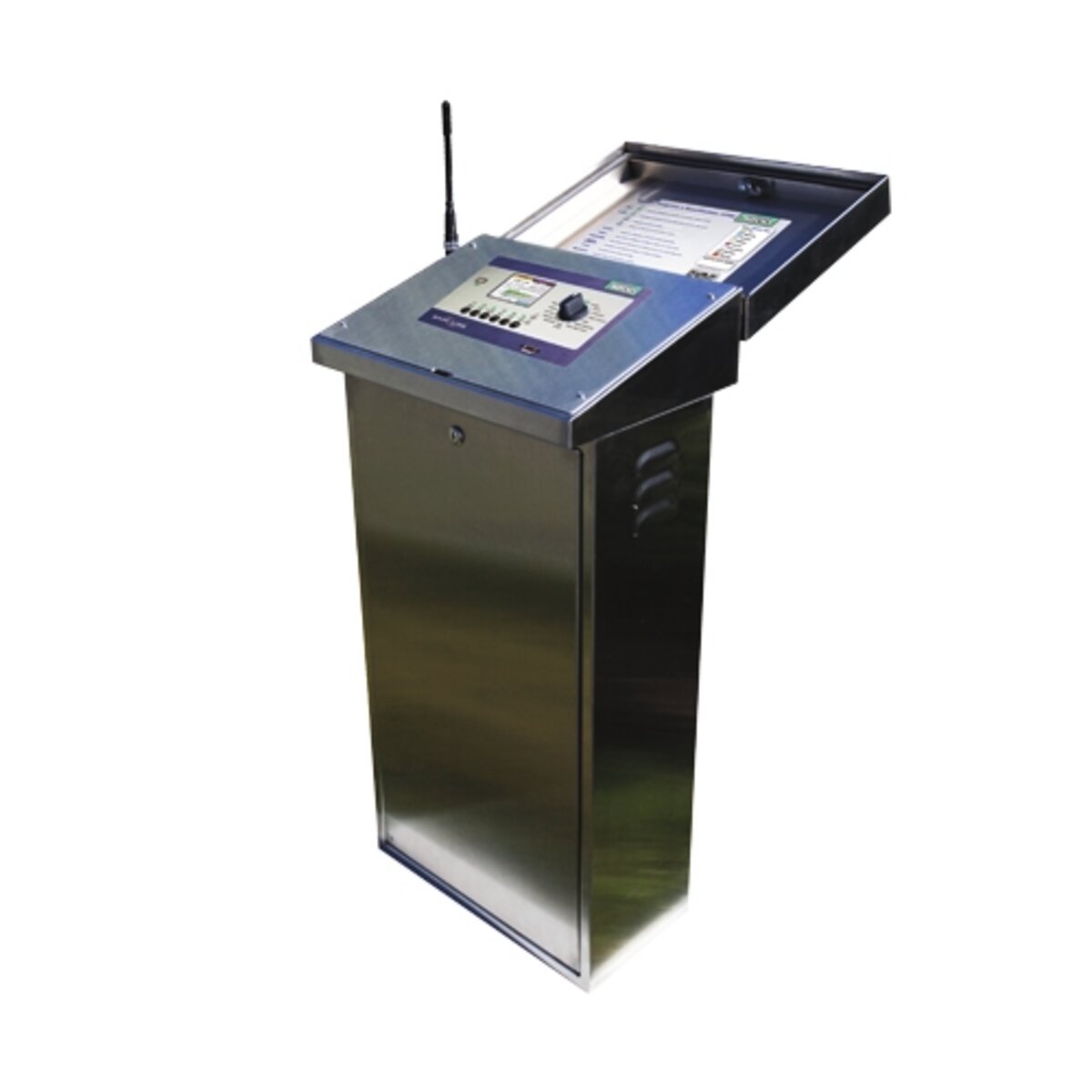 Baseline 3200 200 Station 2-Wire Top Entry Pedestal Stainless Steel ...