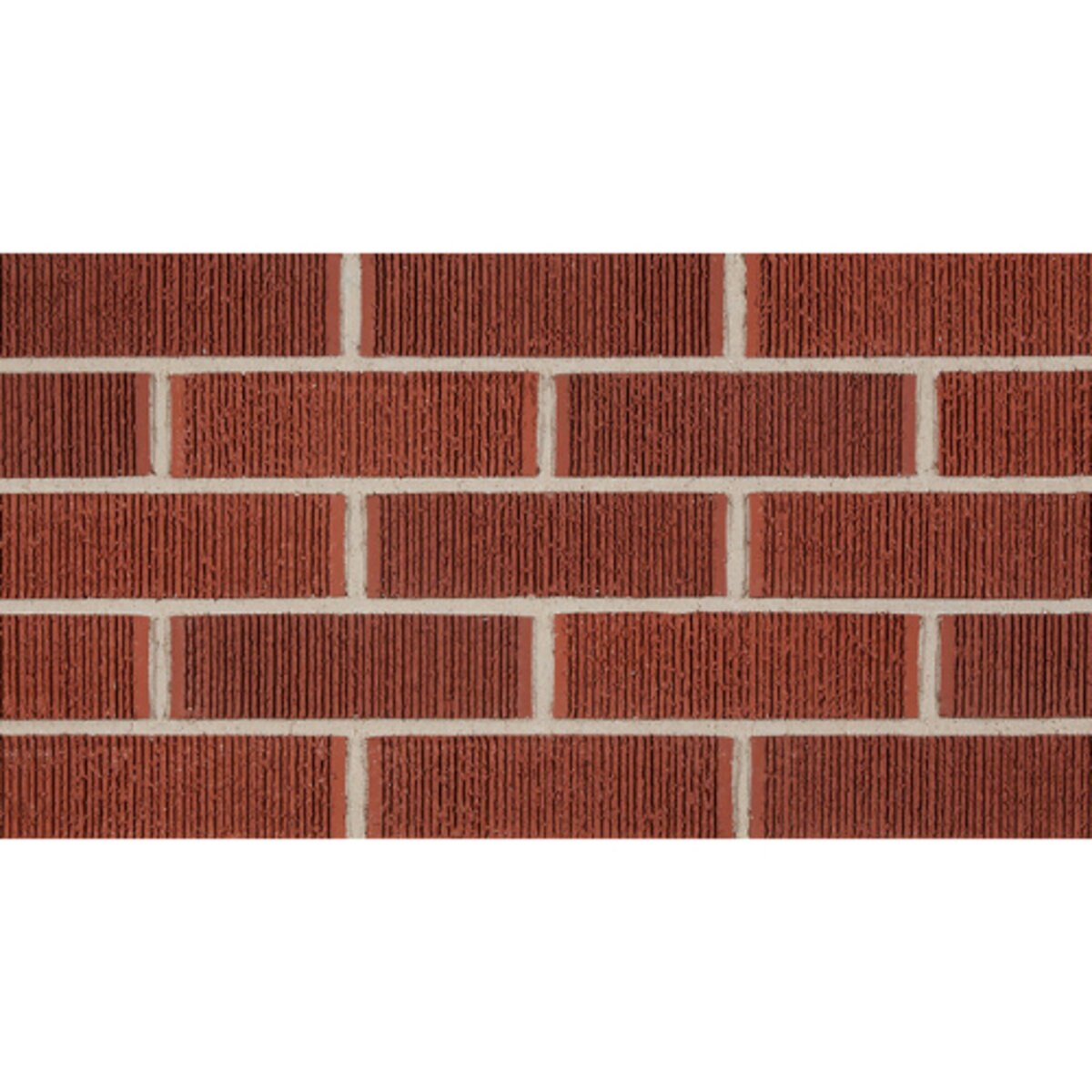 Belden Modular Brick 141-145 Vertical Texture Red 7-5/8 in. x 3-5/8 in ...