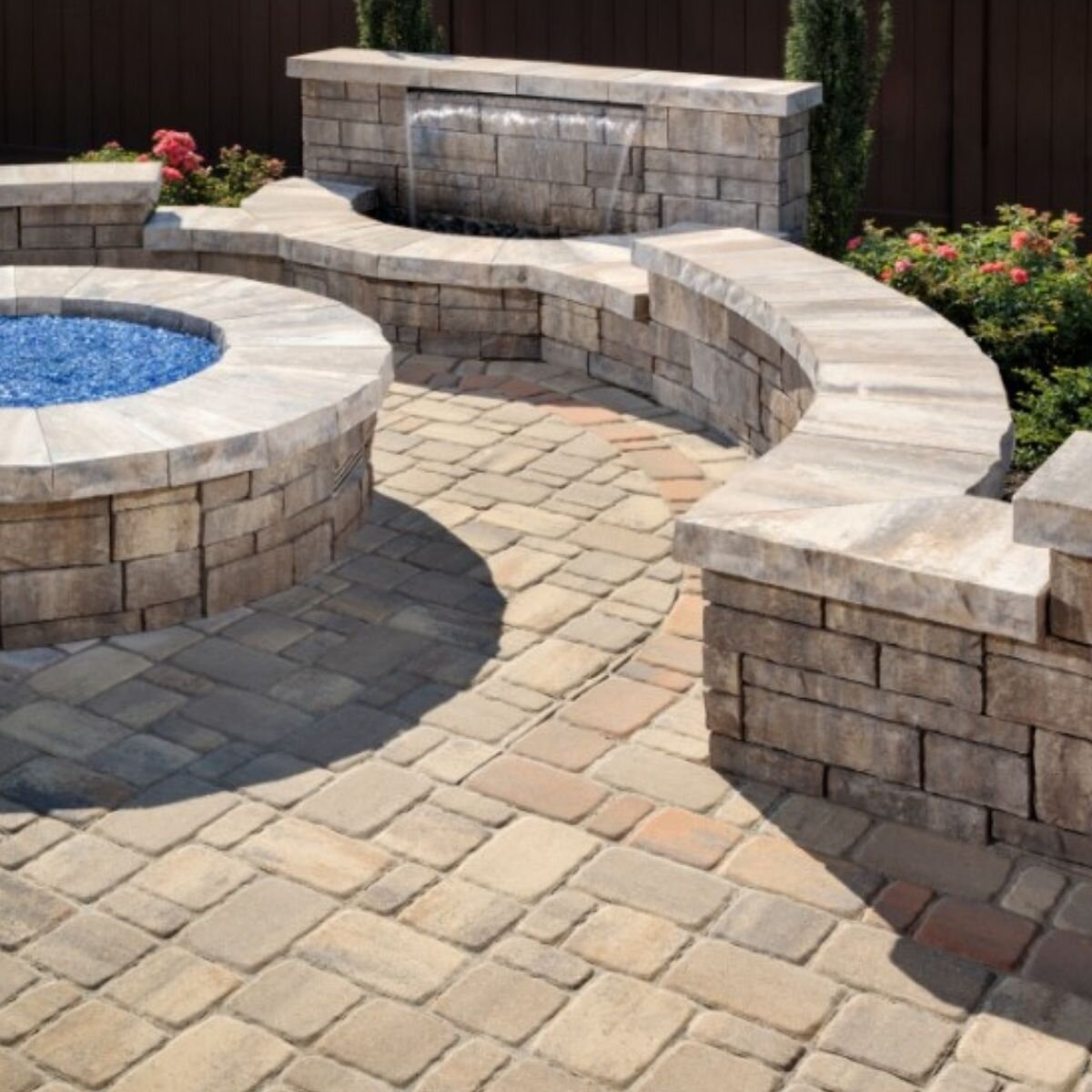 Belgard Cambridge Cobble Paver 3 pc. Avondale 60 mm (126 sq. ft./pallet ...