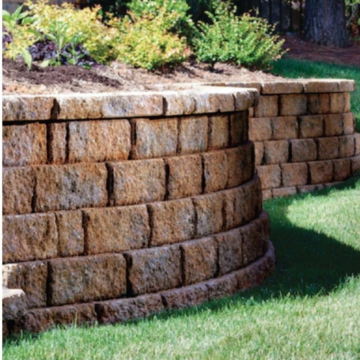 Belgard Highland SRW Wall Block Virtual Joint Carriage House (60 pc ...