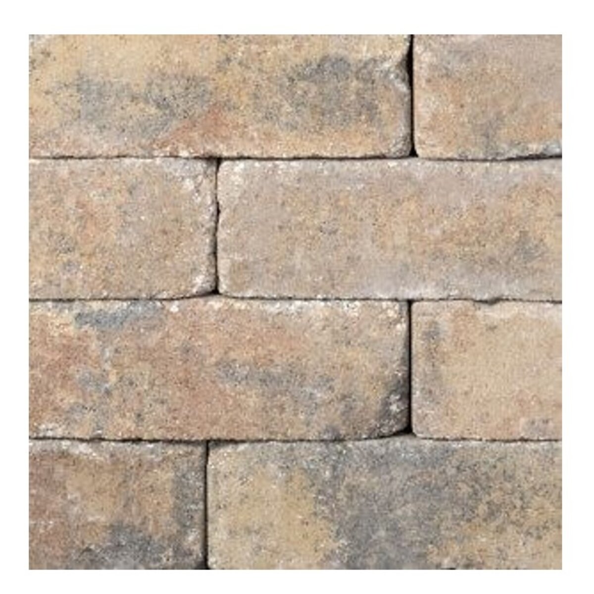 Belgard Weston Stone Universal Wall Block Rio Blend 12 in. x 8 in. x 4 ...