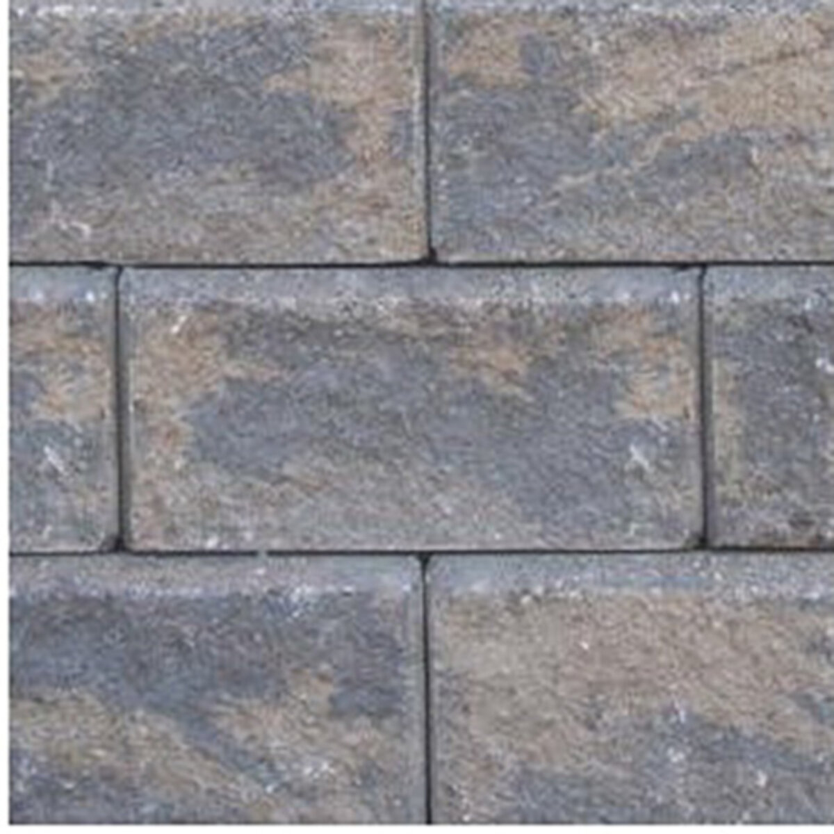 Belgard Diamond Pro Wall Block Straight Face II Toccoa 8 in. x 18 in. x ...