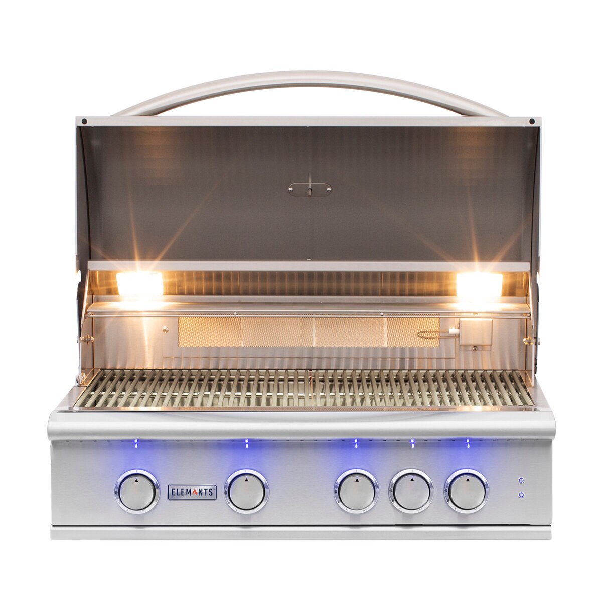 Belgard Elements Pro Grill Stainless Steel 32-1/2 in. x 25-5/8 in. x 20 ...