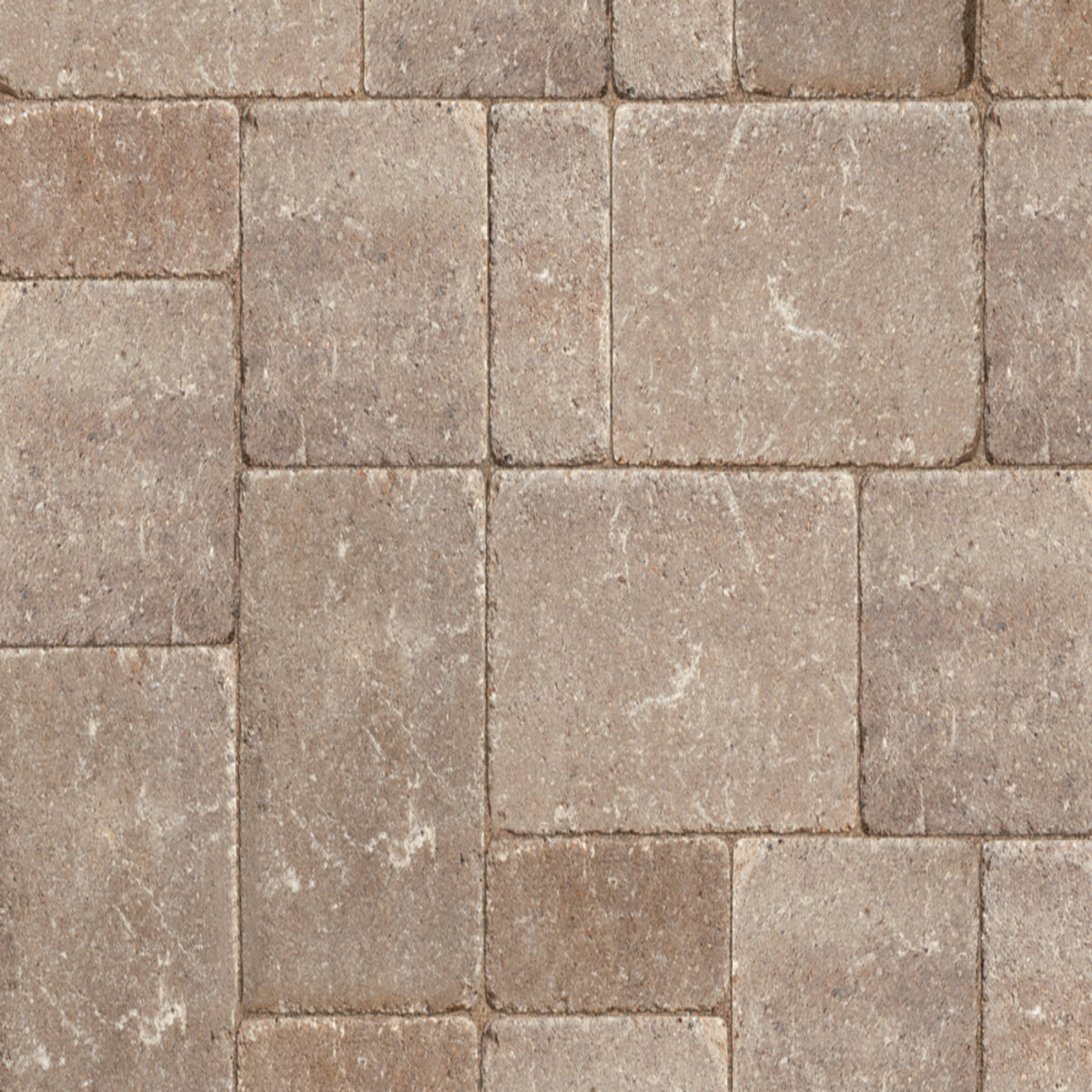 Belgard Cambridge Cobble 3 pc. Danville Beige 60 mm (120 sq. ft./pallet ...
